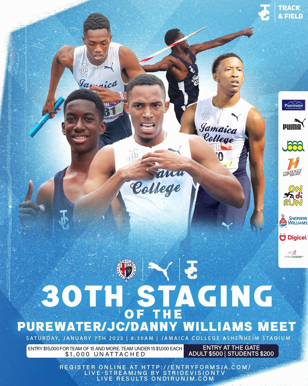 Purewate/JC/R Danny Williams Meet - AthleticsJA.ORG